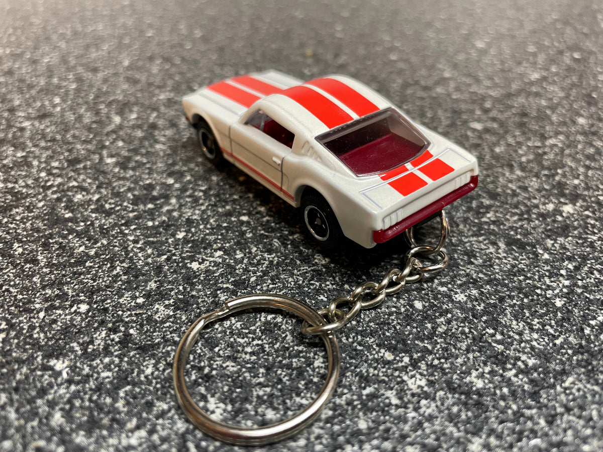 1965 Mustang GT Keychain Hot Wheels Matchbox – Stickers_4u