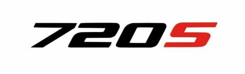 2x McLaren 720S Logo Vinyl Sticker Decal 4" 5" 6" 8" 10" 12" 16" 20" 2 ...